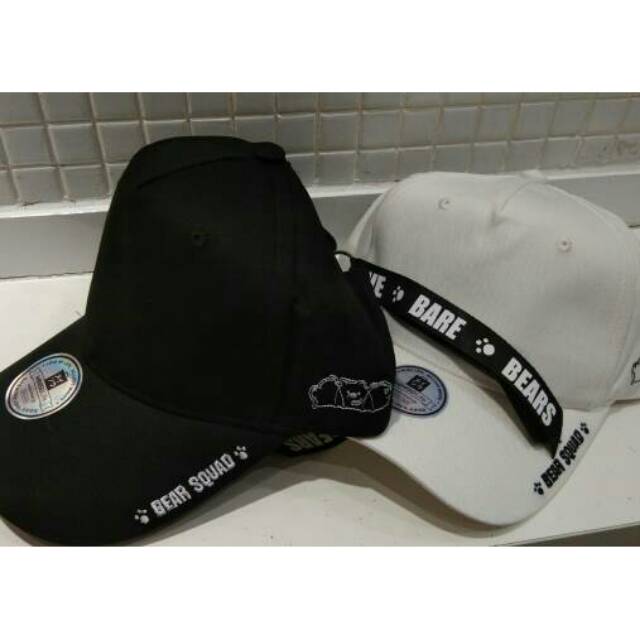 Jual Miniso We bare bear Baseball cap Trendy Hat topi miniso | Shopee ...