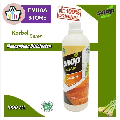 Jual Karbol / Pembersih Lantai Toilet | SNAP CLEAN - 1 LITER | Shopee ...