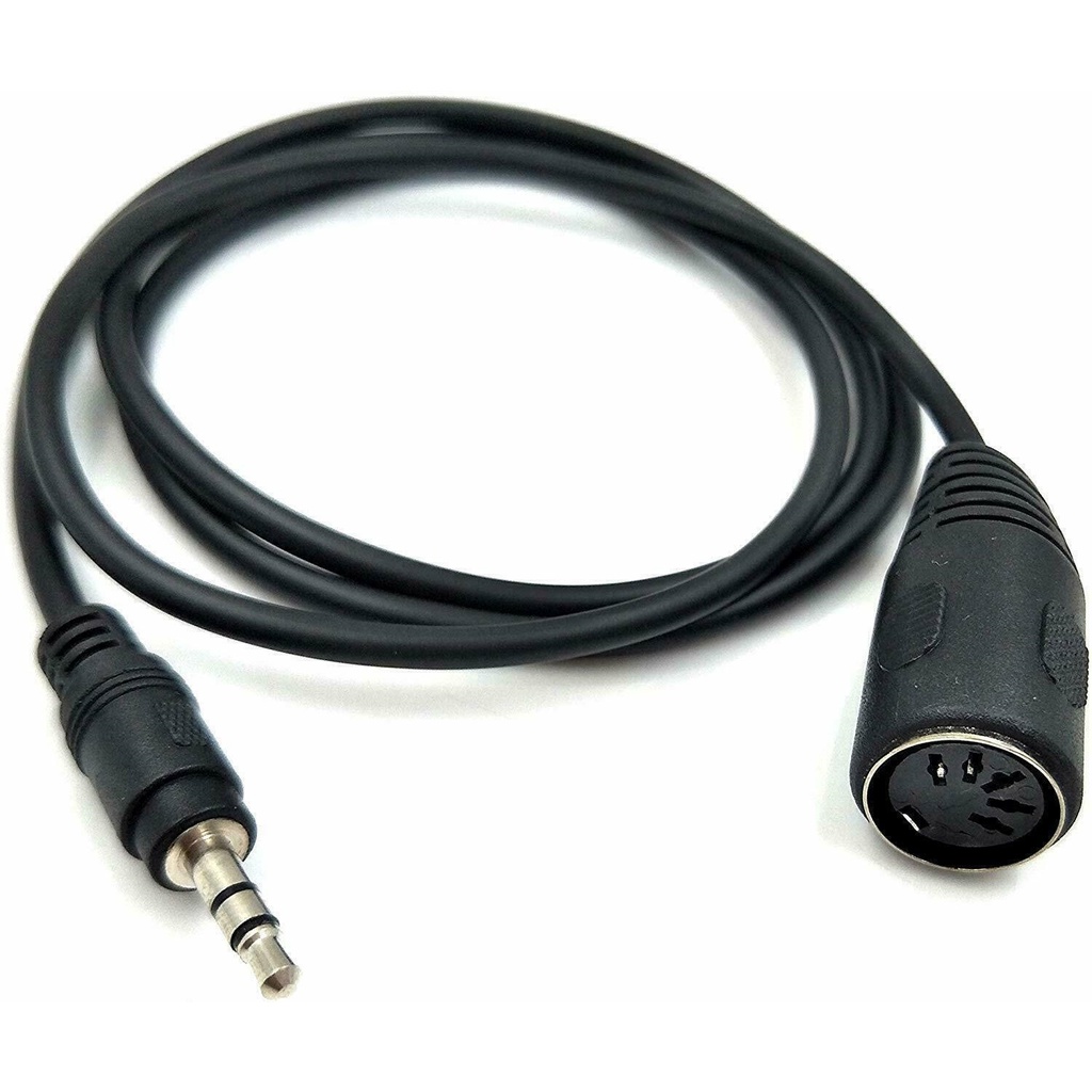 Jual Kabel Midi Din 5 Pin Female to Aux 3.5mm Stereo Panjang 30cm ...