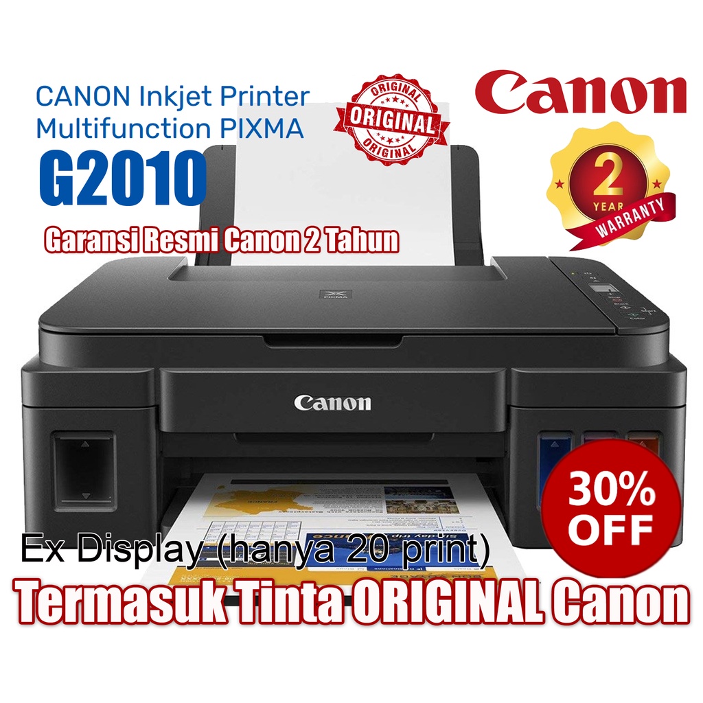 Jual Printer All in One Canon Pixma G2010 Garansi Resmi Canon | Shopee ...