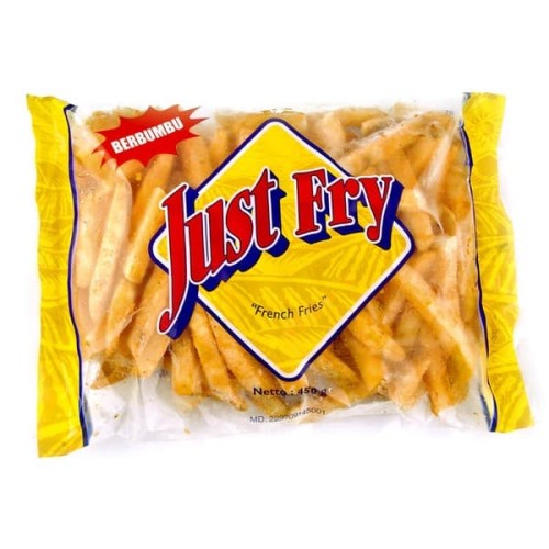 Jual Just Fry French Fries / Kentang Goreng Beku Berbumbu 450gr ...