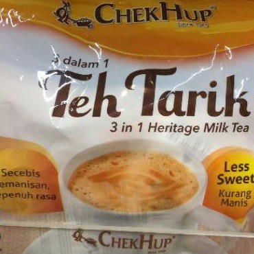 Jual ChekHup TEH TARIK 3 in 1 Milk Tea chek hup IMPORT MALAYSIA ...