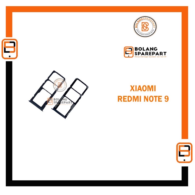 Jual SIM TRAY SIM LOCK SIM CARD TEMPAT KARTU XIAOMI REDMI NOTE 9 ...