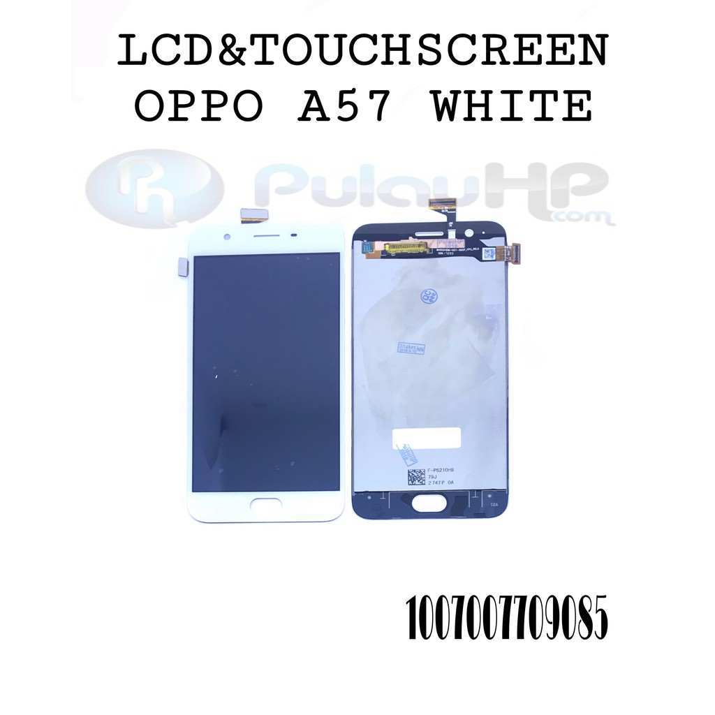 Jual LCD TOUCHSCREEN OPPO A57 WHITE | Shopee Indonesia