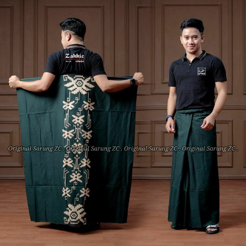 Jual SARUNG BATIK PRIA / SARUNG BATIK MOTIF KALIGRAFI KUFI INDONESIA MA ...