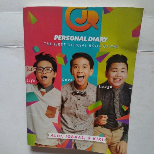 Jual Original bekas PERSONALI DIARY The First Official Book of CJR - Aldi Iqbaal & Kiki | Shopee ...