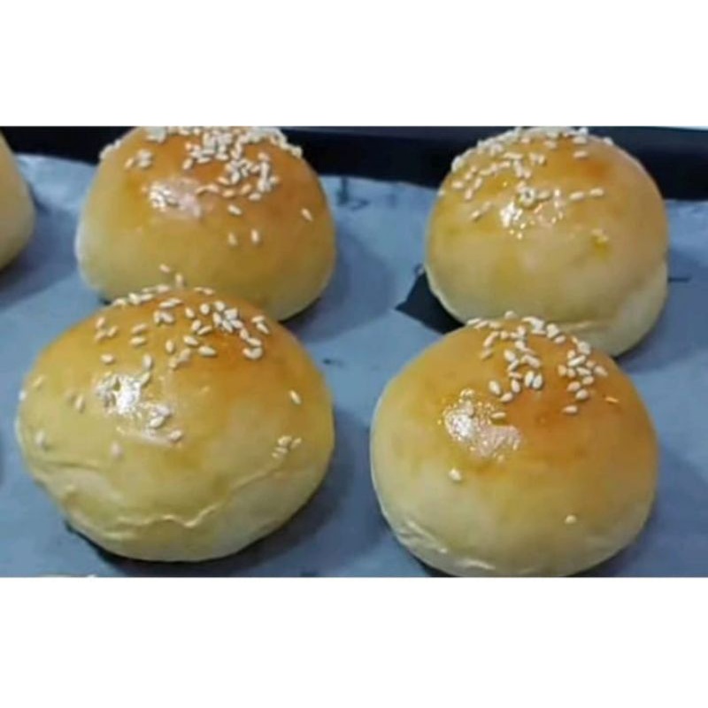 Jual Roti Burger Mini 8cm ISI 50pcs(PESAN PAGI DIKIRIM SORE) | Shopee ...