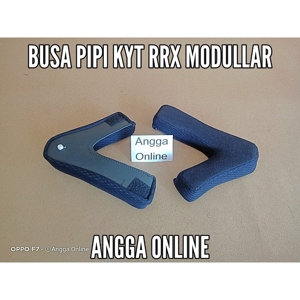 Jual PREMIUM sparepart KYT RRX MODULLAR, Busa helm, kaca helm original ...