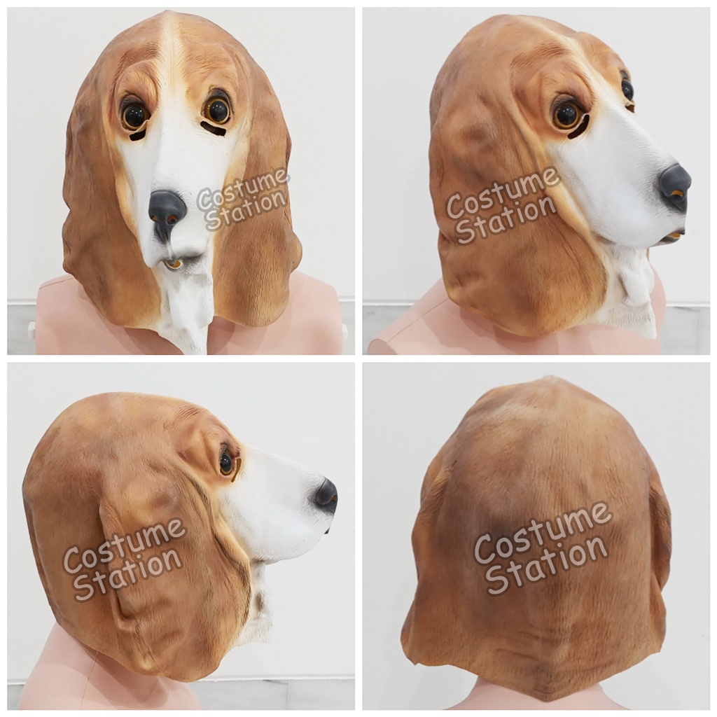 Jual Topeng Anjing / Dog Mask Latex Hewan Binatang Animal Pesta ...
