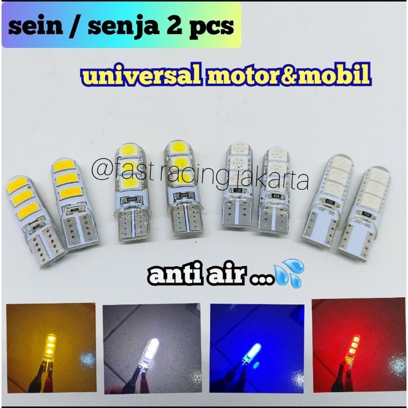 Jual LAMPU SEN LED JELLY T10 / LAMPU SENJA LED T10 LAMPU SEIN JELY ...