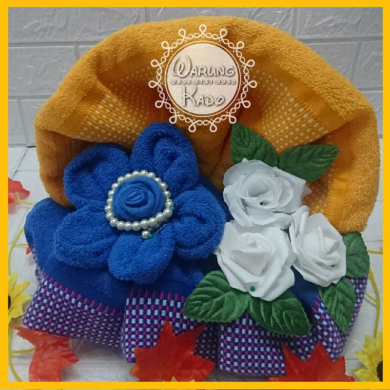 Jual HANTARAN SESERAHAN LAMARAN NIKAH HANDUK ISI 2 BENTUK BUNGA ...