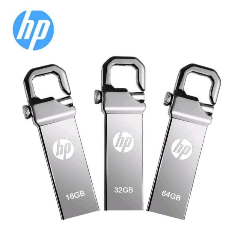 Jual FLASHDISK HP METAL 2/4/8/16/32/64GB FLASH DISK HP /USB DRIVE ...