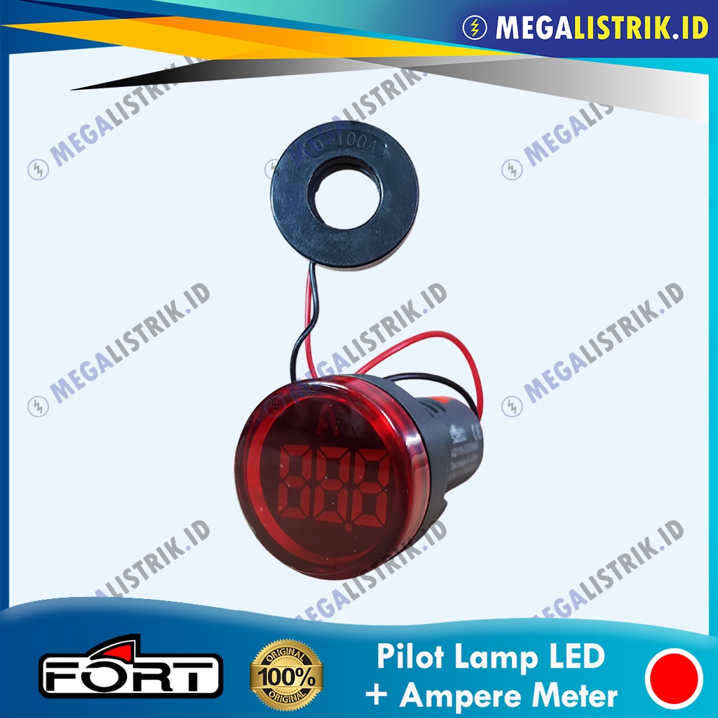 Jual FORT PILOT LAMP + AMPERE METER / LAMPU KONTROL PANEL LED ... Jual FORT PILOT LAMP + AMPERE METER / LAMPU KONTROL PANEL LED ...