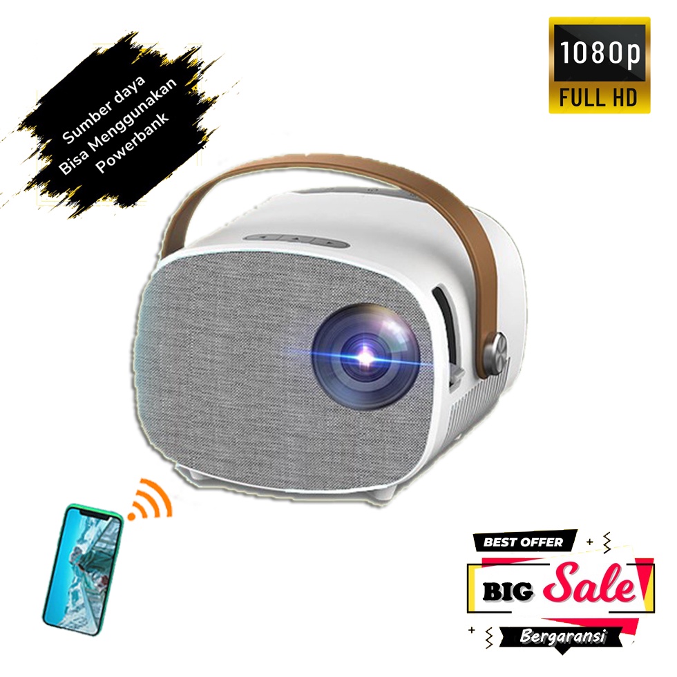 Jual PROYEKTOR MINI WIFI / PROJECTOR MINI / INFOCUS MINI /PROYEKTOR ...