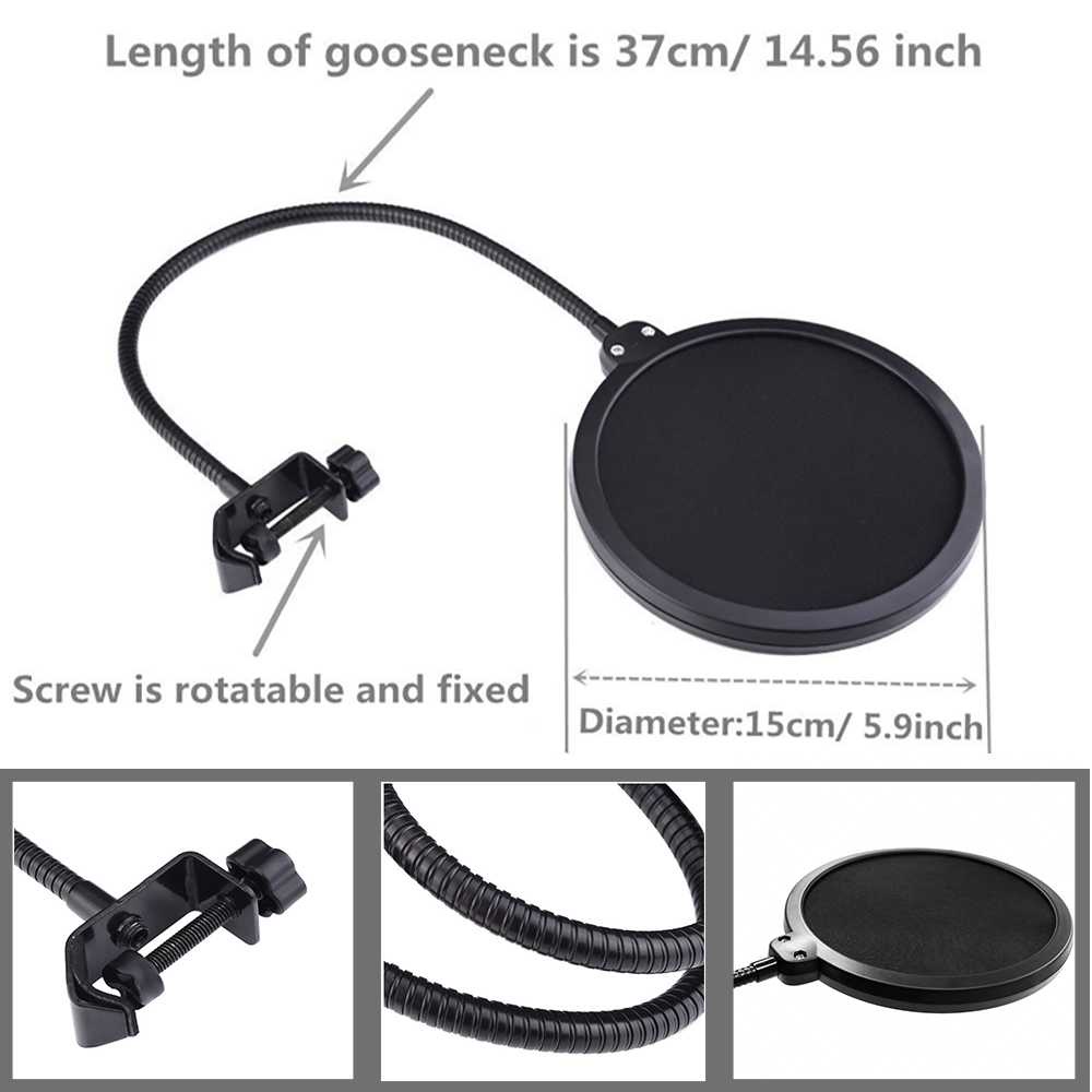 Jual LPKSTORE STUDIO Professional Condenser Microphone BM-900+Scissor ...