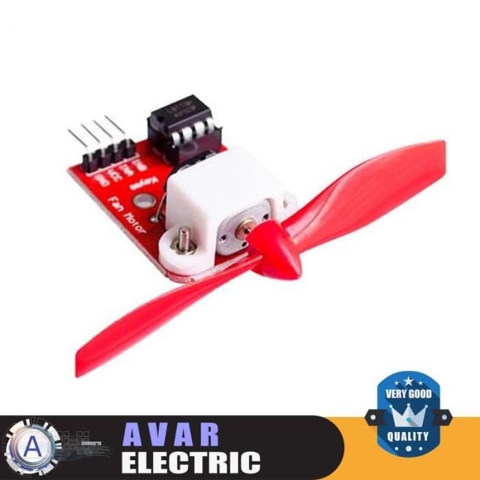 Jual L9110 Fan Module XD67 Fire Extinguisher Kipas Pemadam Api Arduino ...