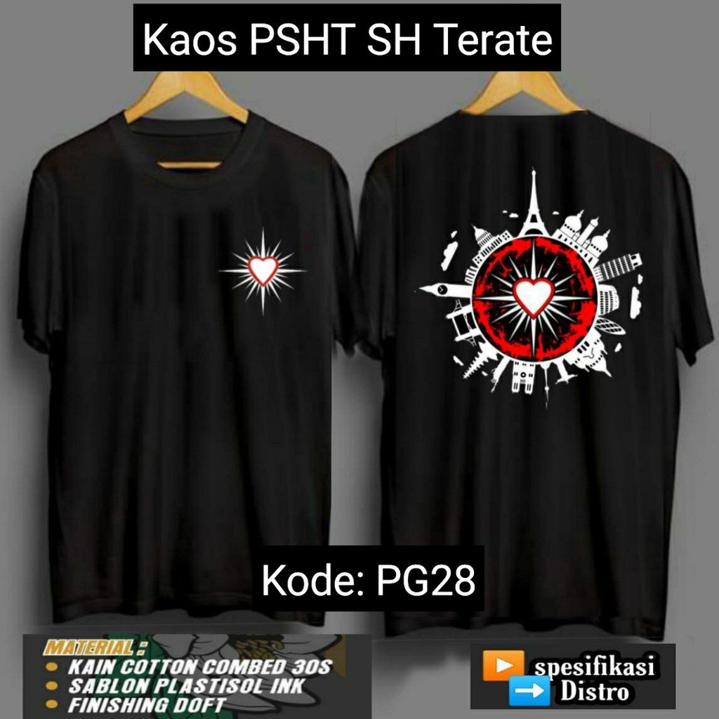 Jual Kaos PSHT SH Terate kode PG28 | Shopee Indonesia