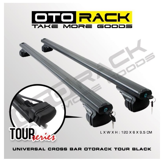 Jual Crossbar Cross Bar Otorack Pro Series Universal Model Jepit Body ...