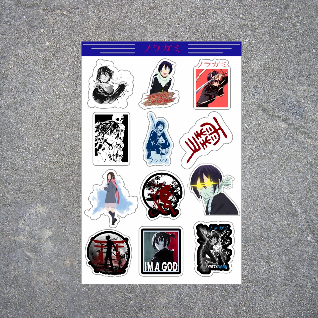 Jual Stiker Anime Noragami / Sticker Pack | Shopee Indonesia