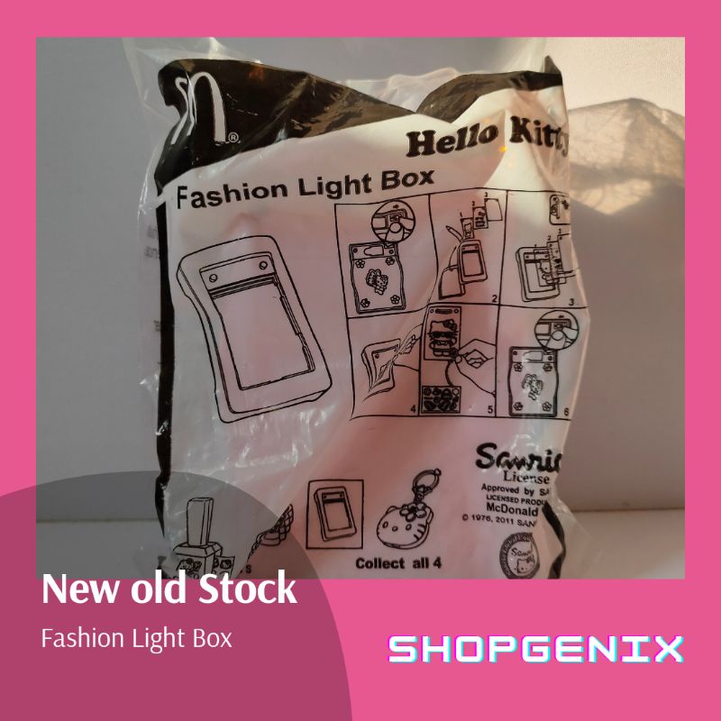 Jual [RARE, NEW] Mainan Anak Happy Meal McD Hello Kitty - Fashion Light ...