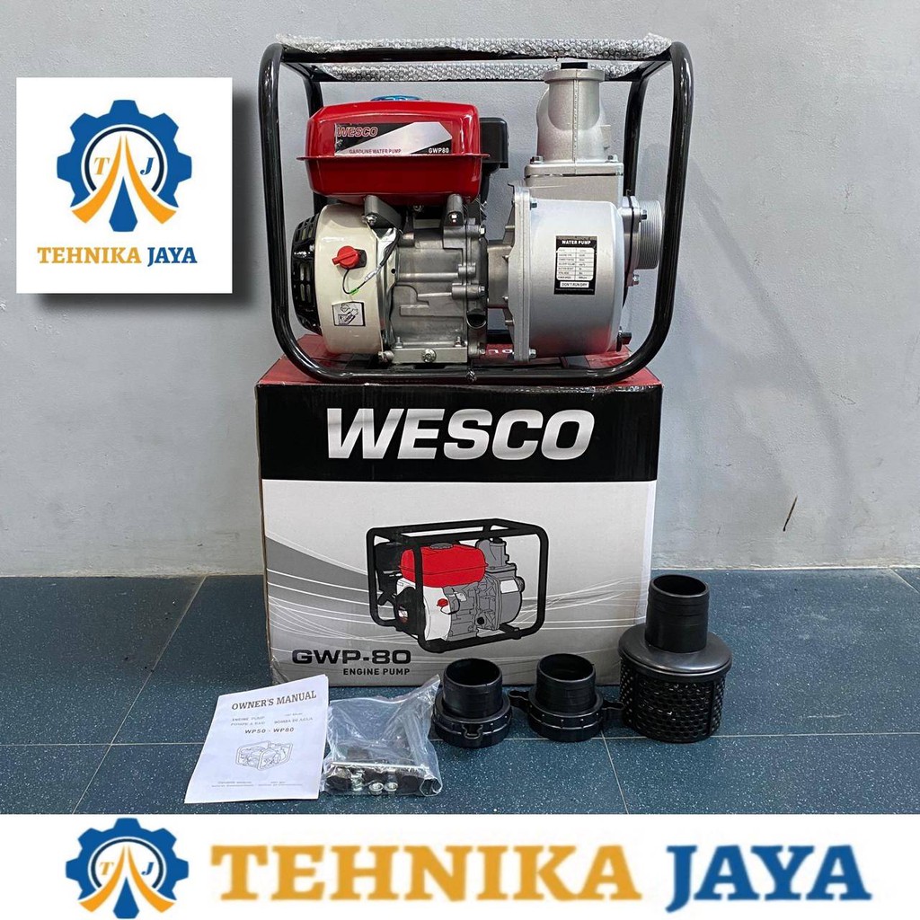 Jual Pompa Air Irigasi Sawah WESCO GWP 80 Pompa Alkon 3" (80mm) | Shopee Indonesia