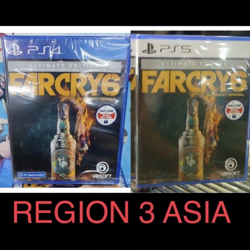 Jual Kaset Far Cry 6 Ps4 Ps5 Region 3 Asia Ultimate Edition Game Playstation 4 Playstation 5 Ps ...