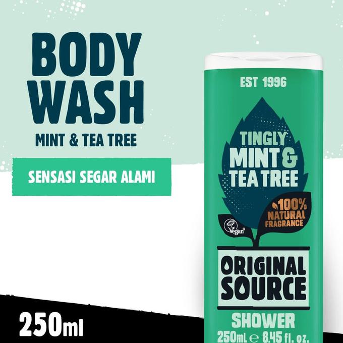 Jual Big Sale Original Source Body Wash Mint & Tea Tree - Sabun Cair ...