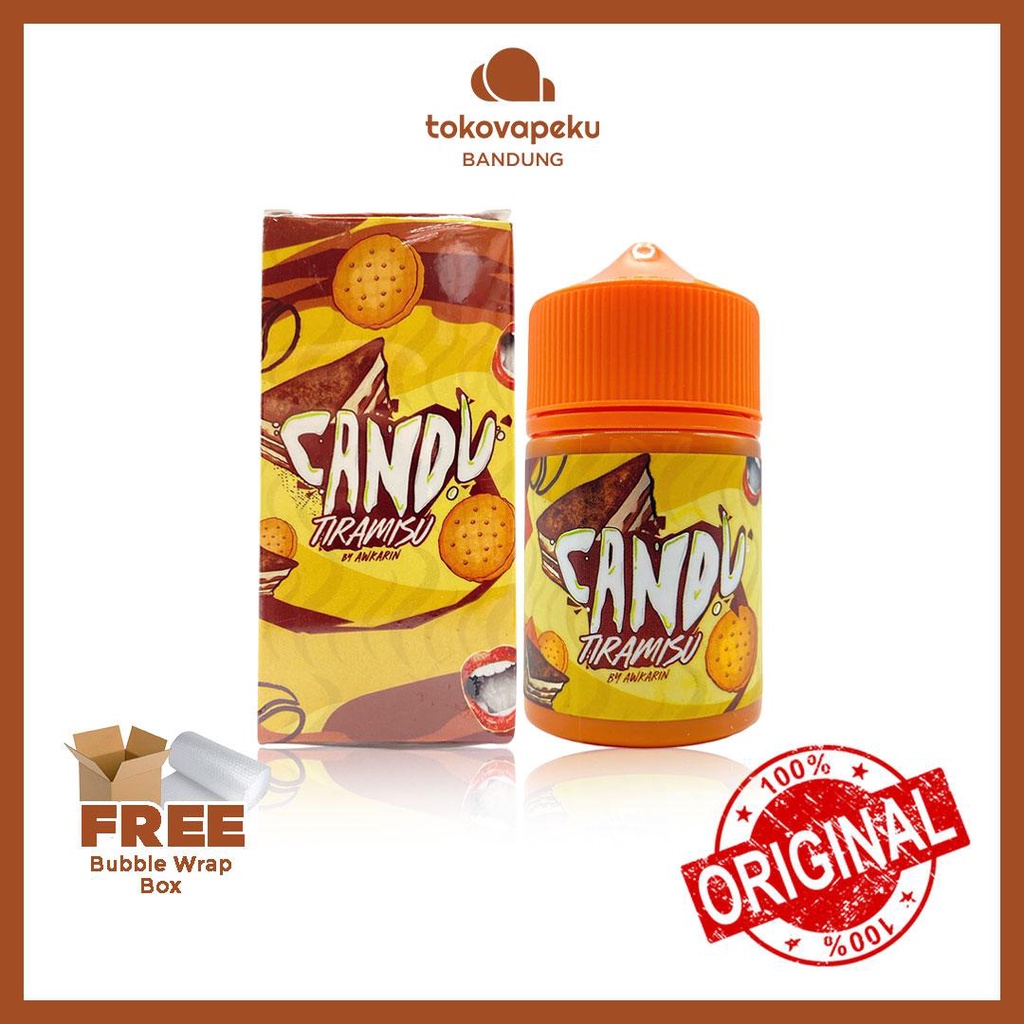 Jual CANDU V3 CANDU TIRAMISU CANDU 60ML ORIGINAL by AWKARIN | Shopee ...