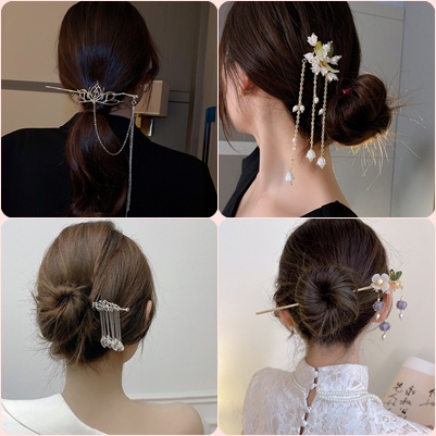 Jual [8Ave] Aksesoris Rambut Perhiasan Rambut Tusuk Juntai Tusuk ...