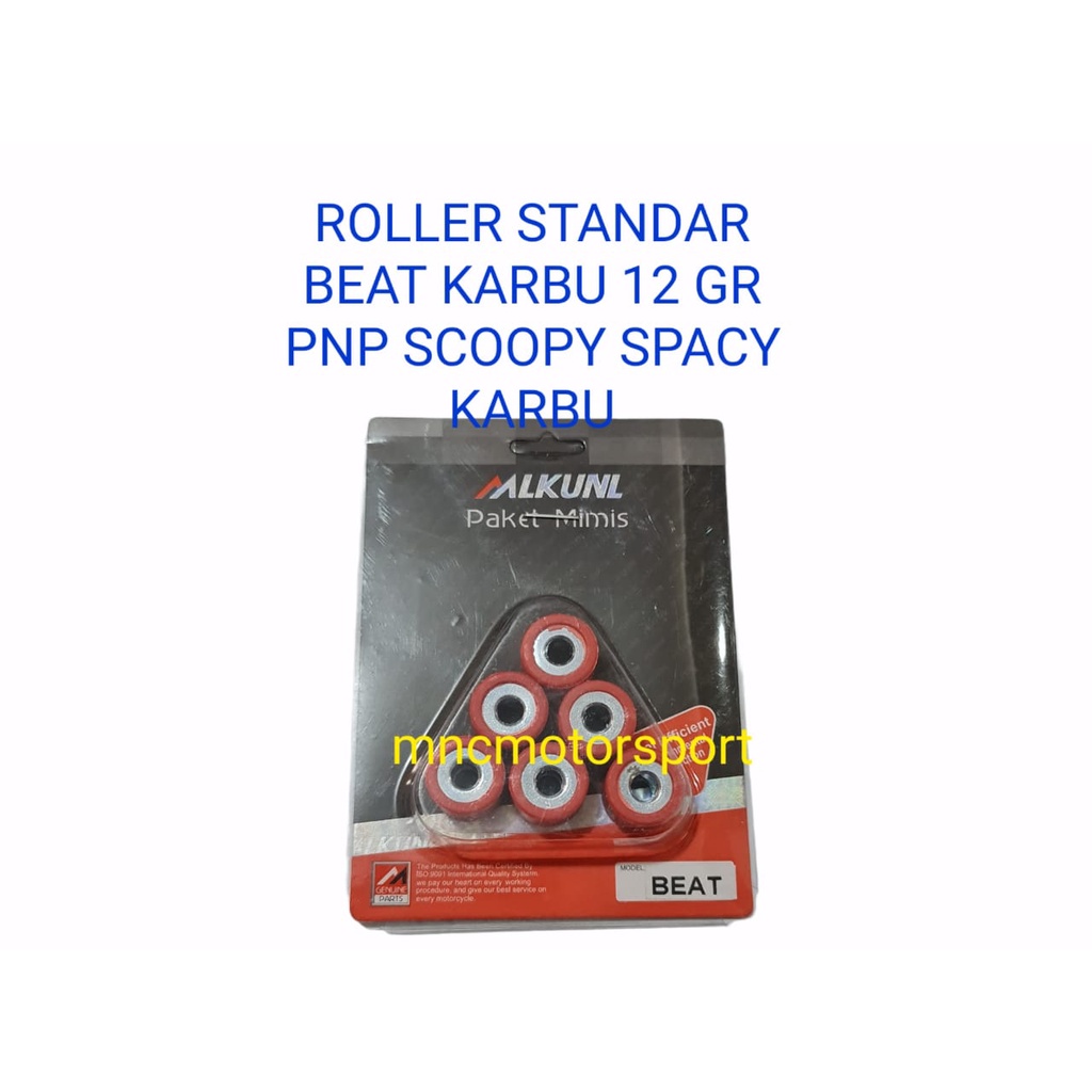 Jual ROLLER STANDAR BEAT KARBU 12 GRAM PNP SPACY SCOOPY KARBU | Shopee ...