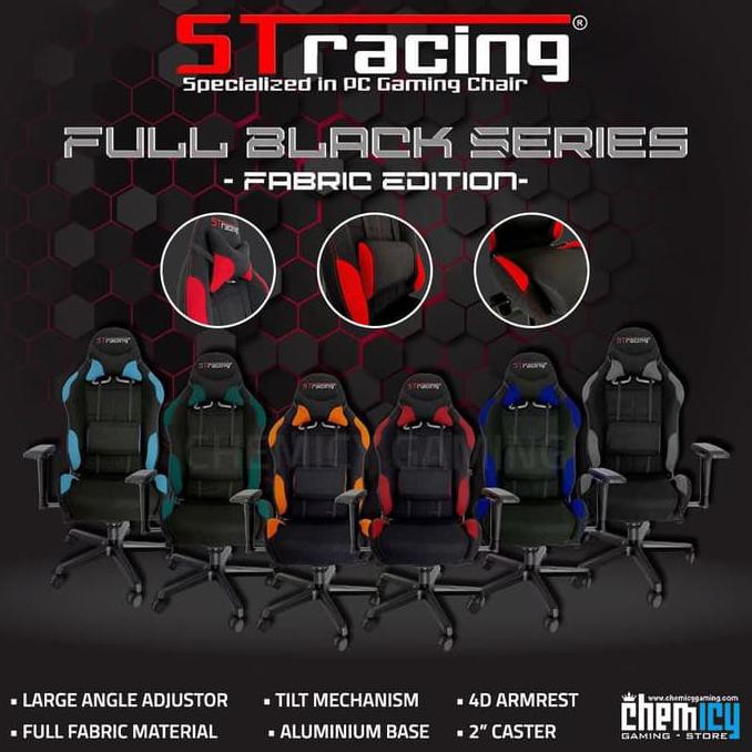 Jual Stracing / St Racing Gaming Chair Fabric Edition | Shopee Indonesia