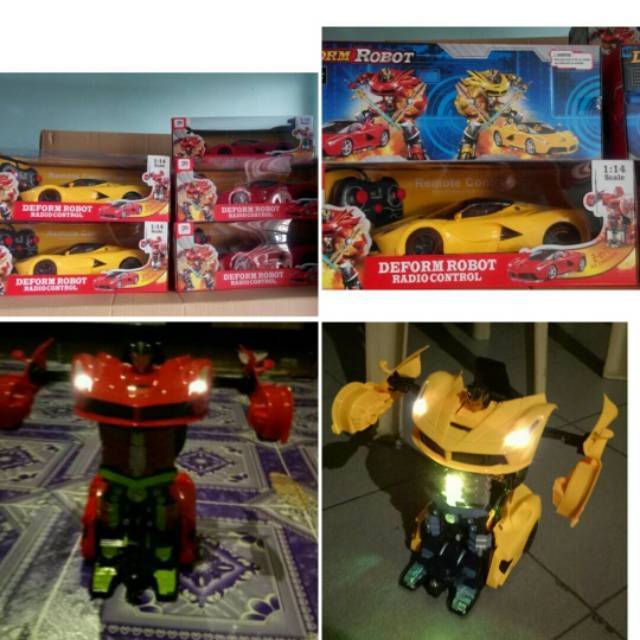 Jual Mobil 2in1 RC Transformer | Shopee Indonesia