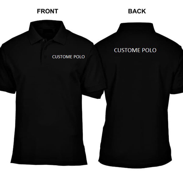 Jual CUSTOME POLO - REQUEST SABLON BAJU POLO - CUSTOME BAJU KERAH ...