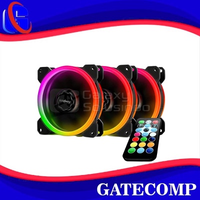 Jual Fan Casing Infinity RGB INSIDE RING FAN - 3 Pack (REMOTE+CONTROLER ...