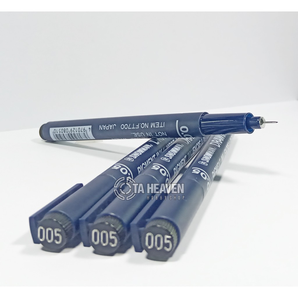 Jual Snowman Drawing Pen 0.05 Black | Shopee Indonesia