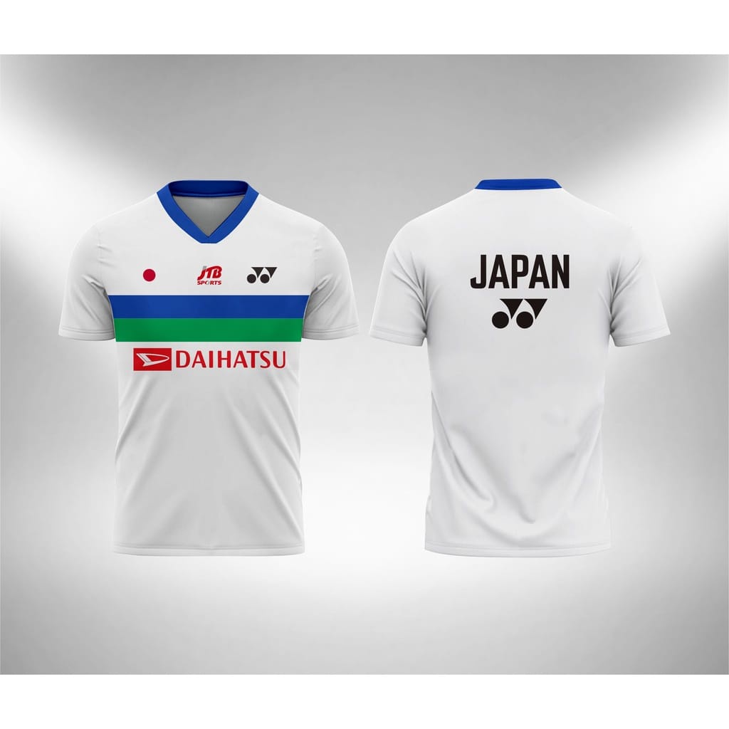Jual HARGA PROMO - Jersey Badminton Jepang 2021 Japan Denmark Open ...