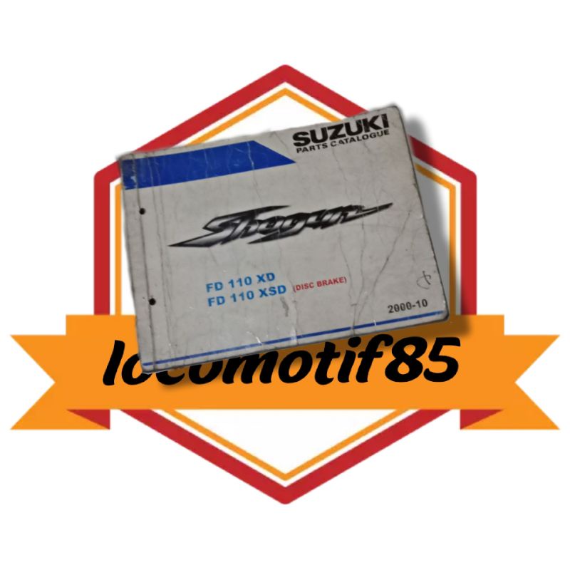 Jual Copy part katalog parts catalogue Shogun new 110 Shogun Mamik ...