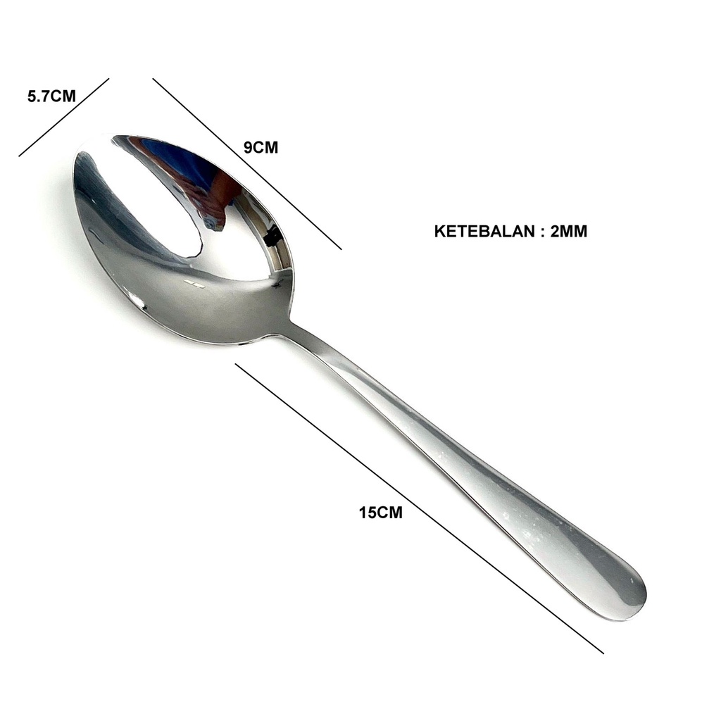 Jual Sendok Sayur Stainless - Sendok Serving Stainless - Sendok Kuah ...