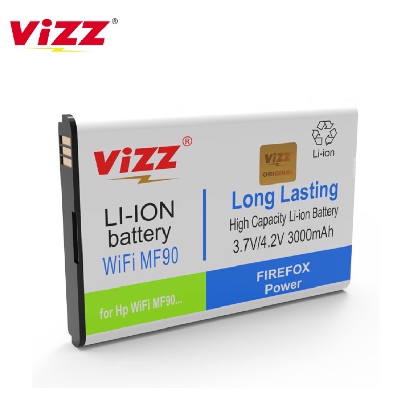 Jual Vizz Baterai Original Vizz Wifi MF90 / Bolt Wifi MF90 Double Power ...