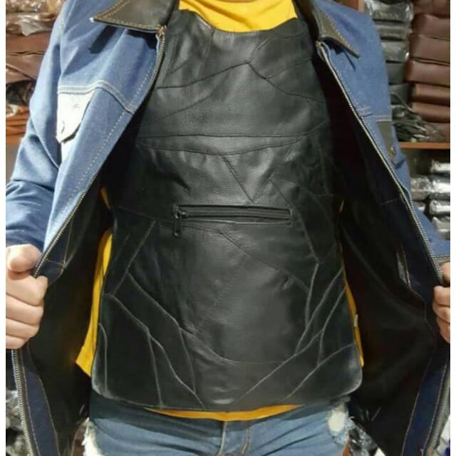 Jual Rompi kulit pelindung dada rompi keren Garut | Shopee Indonesia
