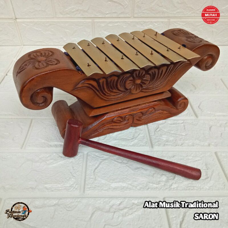 Jual Alat Musik Traditional Saron Gamelan 7 Bilah | Shopee Indonesia