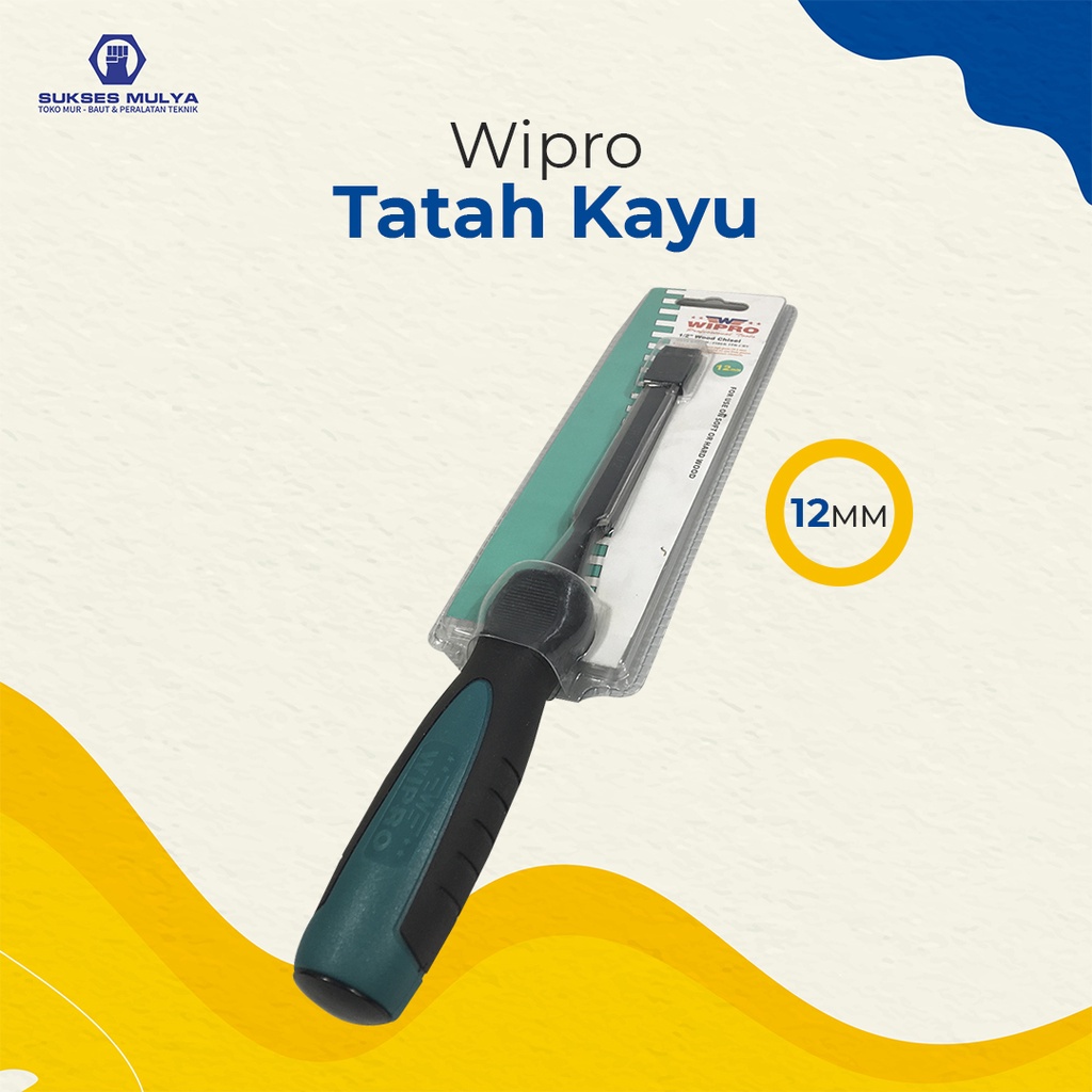 Jual WIPRO Tata Kayu 12mm Tatah Kayu 1/2" Pahat Kayu | Shopee Indonesia