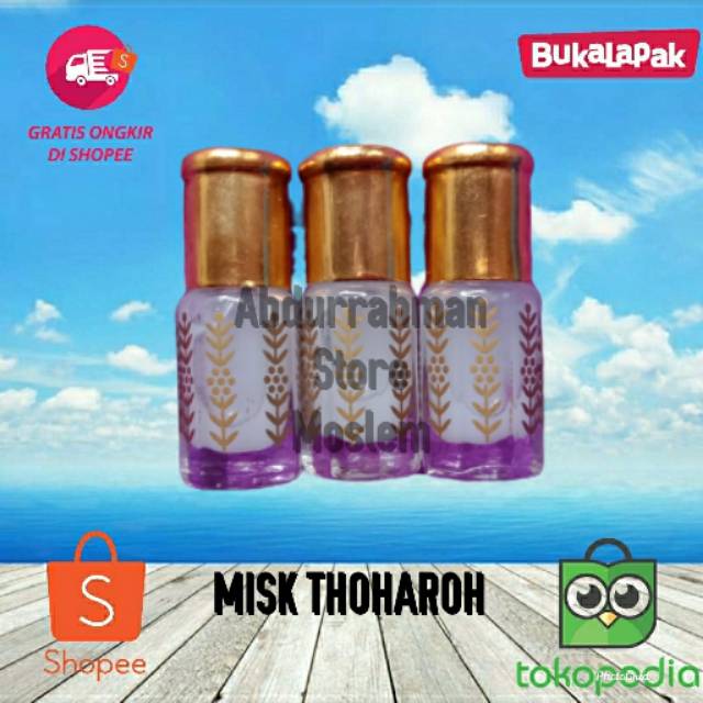 Jual Minyak harum misk thoharoh Original dari saudi/Surrati/Parfum ...