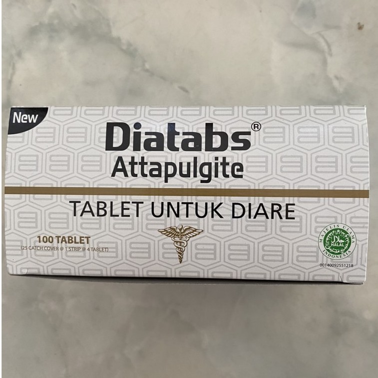 Jual Diatabs/New Diatabs Box Isi 25 Strip @ 4 Tablet | Shopee Indonesia
