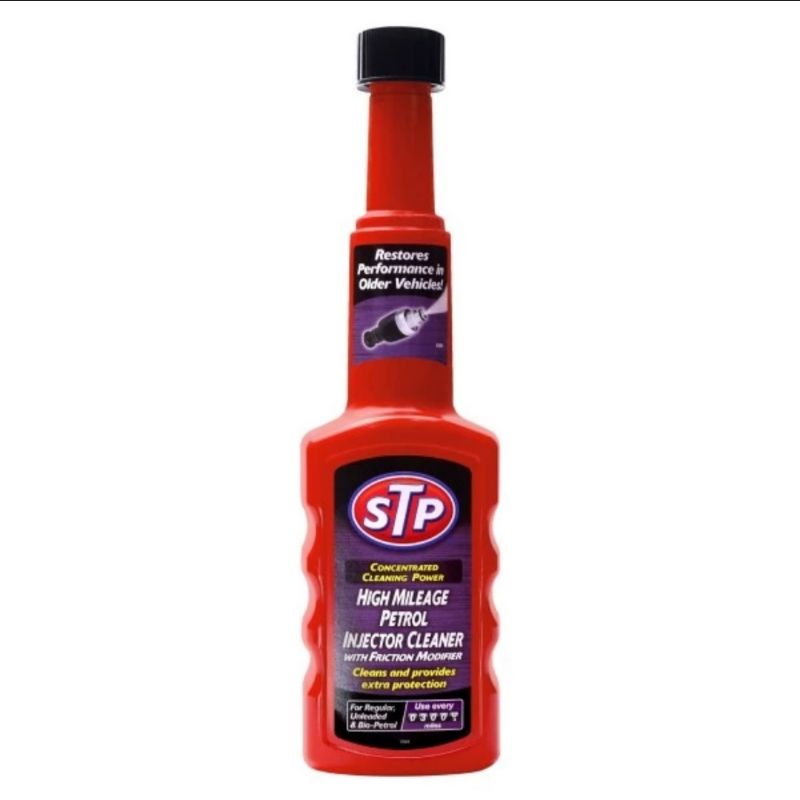 Jual STP Hi mileage petrol injector cleaner 200ml additive bensin motor ...