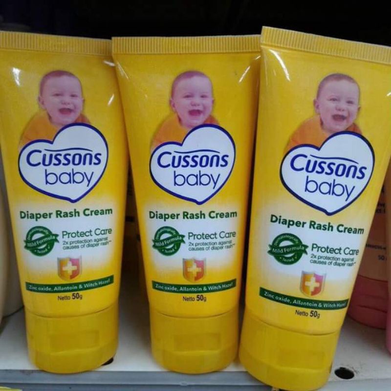 Jual cussons diapers rash cream 50gr | Shopee Indonesia