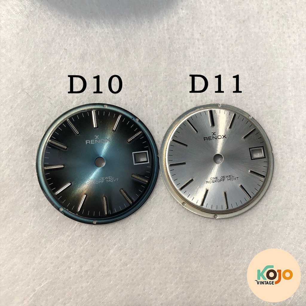 Jual Dial Jam Tangan Pria Antik Jadul Vintage Langka Renox | Shopee ...