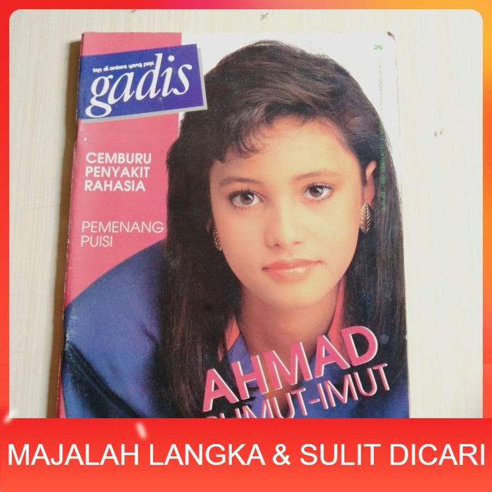 Jual Majalah GADIS No.26 Okt 1990 LAURA + BONUS Langka | Shopee Indonesia