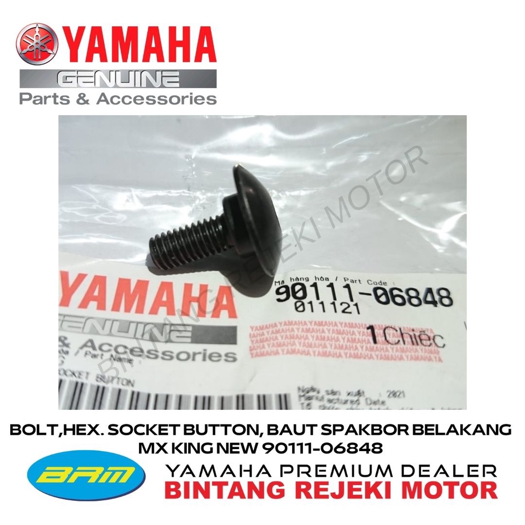 Jual BOLT,HEX. SOCKET BUTTON, BAUT SPAKBOR BELAKANG MX KING NEW 90111 ...