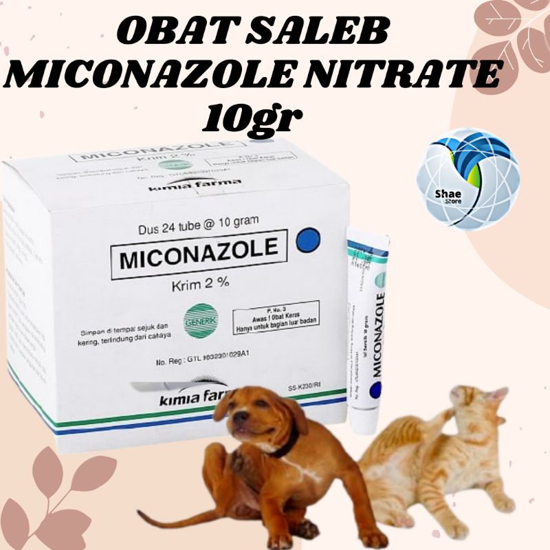 Jual Obat jamur Infeksi kulit Gatal Kucing Dan Anjing MICONAZOLE ...